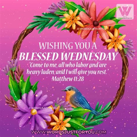 Wednesday Blessings Bible Verse S Original Creative Animated S