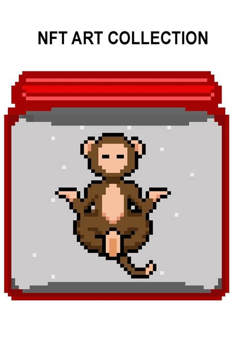 Nft Pixel Art Marketplace Nft Monkey Art Nft Art Generator Free Sample