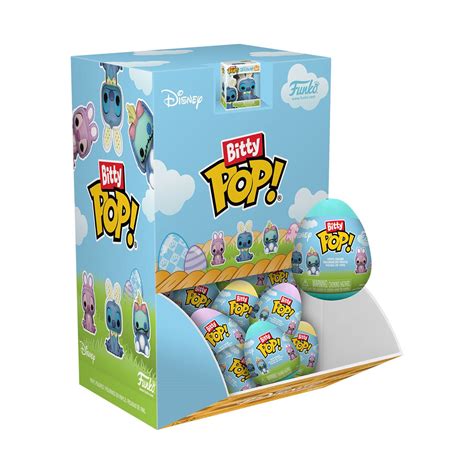Lilo Stitch Easter Funko Bitty Pop Mini Figure Singles Display Case