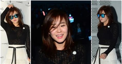 현장포토 자신만만 노출최강희 최강 시스루
