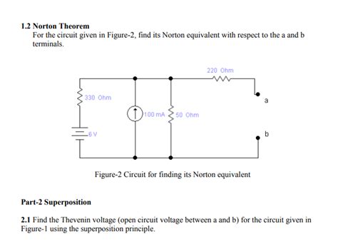 Solved Thevenin Theorem For The Circuit Given In Chegg