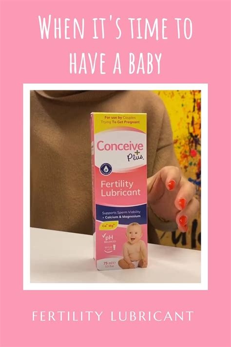 Conceive Plus Fertility Lubricant Fl Oz With Magnesium Video