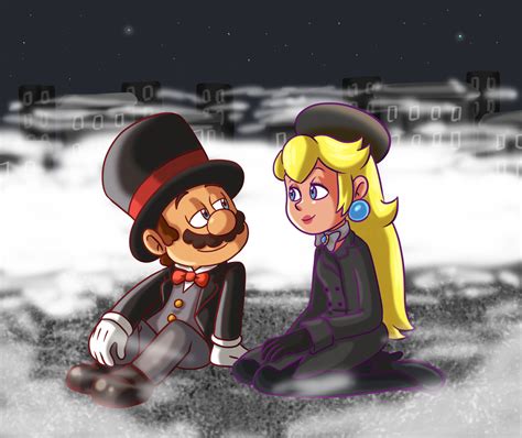 Mario And Peach In Cap Kingdom By Citadel Garden On Deviantart