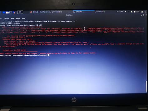 Scrapy Cmdline Not Found Issue Danmcinerney Xsscrapy Github