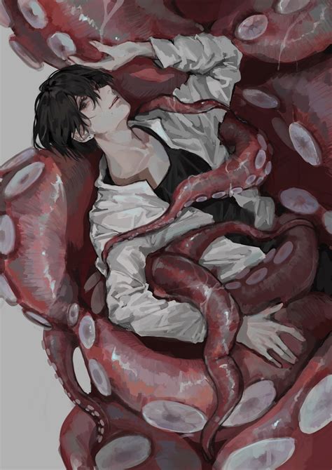 Yoshida Hirofumi And Octopus Devil Chainsaw Man Drawn By Deadprince Danbooru