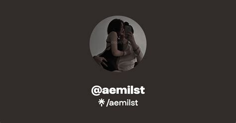 Aemilst Instagram Tiktok Linktree