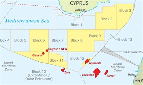 Partners In Aphrodite Gas Field Offshore Cyprus Approve New Drilling Plans