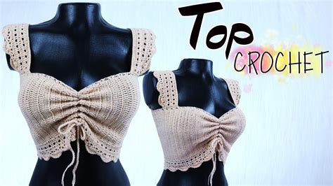 TOP CROCHET Blusa Ideal Para PRINCIPIANTES YouTube
