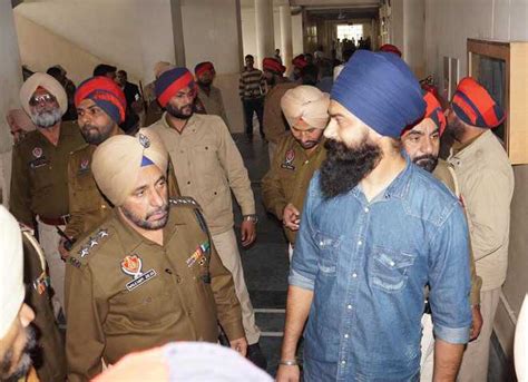 Gangster Sekhon Produced In Court Amid Tight Security The Tribune