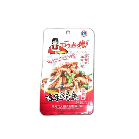 Qiao Da Nioang Qiao Le Squid 12g Shopee Philippines