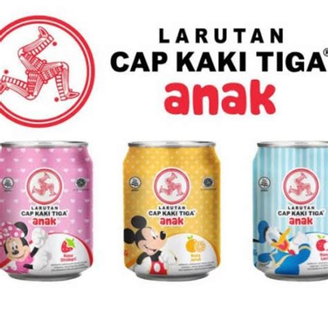 Jual Larutan Cap Kaki Tiga Anak 250 Ml Shopee Indonesia