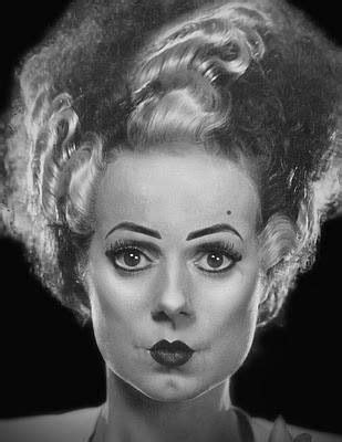Elsa Lanchester Bride Of Frankenstein Funny I Look A Lot Like This First Thing In The