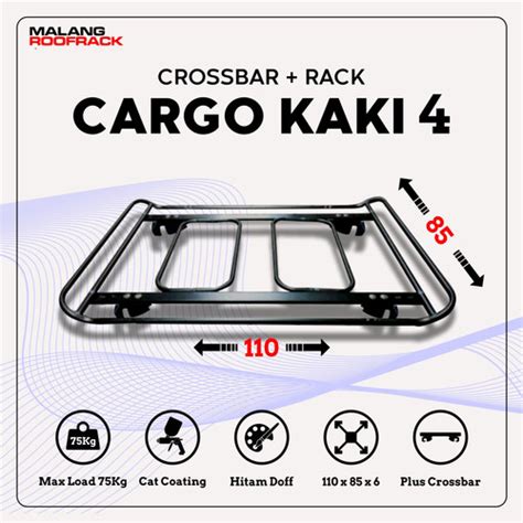 Jual Crossbar Rhino Kualitas Baik Plus Rack Universal Kota Malang