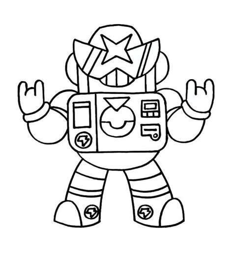 Brawl Stars Tegninger Til Farvelægning Farvelegningcom