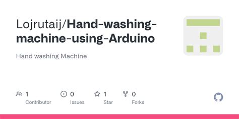 GitHub Lojrutaij Hand Washing Machine Using Arduino Hand Washing Machine