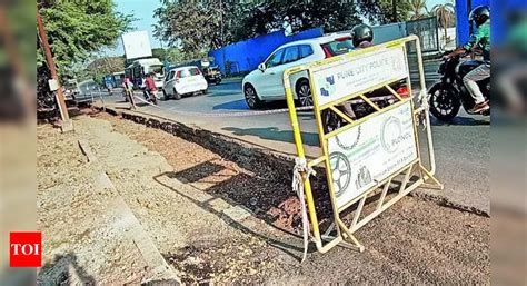 Pipeline Work Mula Road Pipeline Work Commuters In Pune Frustrated