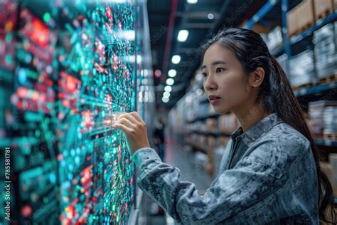 Quality Control Inspectors Using Ai Powered Cameras And Software To