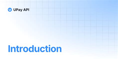 Introduction Upay Api