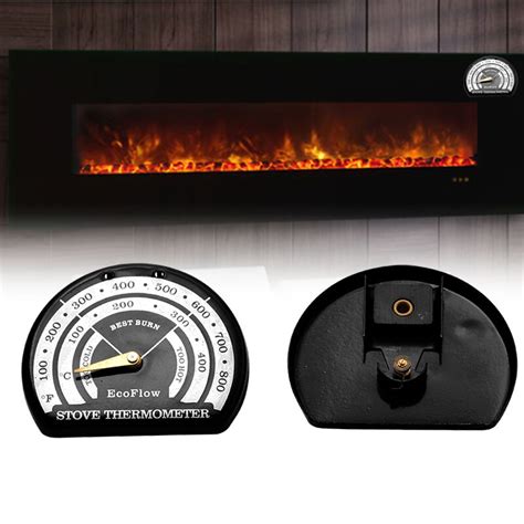 0 400 fireplace lareira bimetálica termômetro para Grandado
