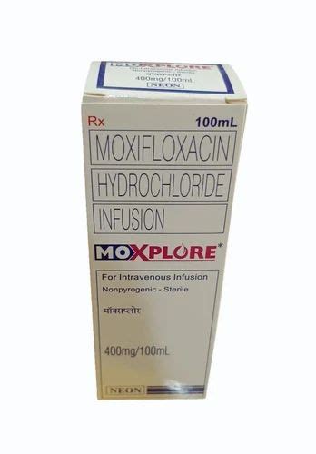 Moxifloxacin Hydrochloride Infusion 100 Iuml At Rs 375box In Varanasi