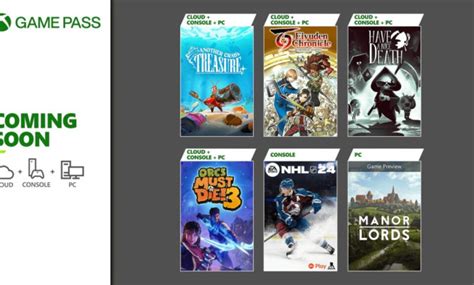 Game Pass Nova leva de jogos é anunciada para Abril GameVicio