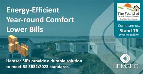 Hemsec Sips For High Performing Buildings At Park And Leisure Homes Show