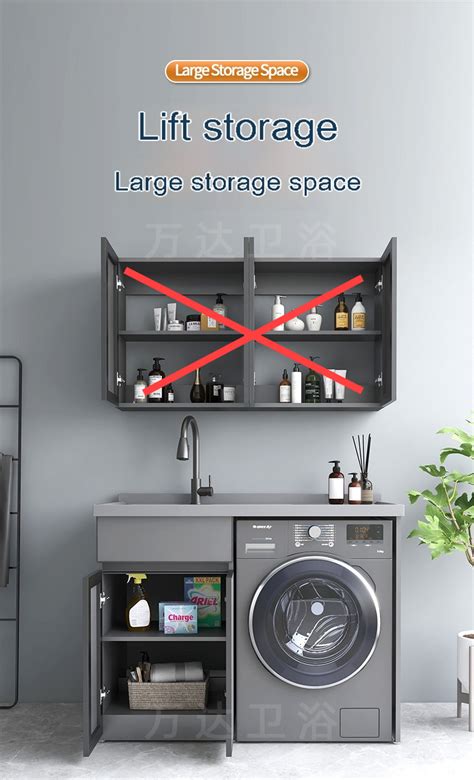 Sg In Stock Sink With Wash Basin Combination Washboard Wardrobe Space