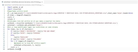 Importar Y Exportar Archivo De Excel Con Python Excel Signum