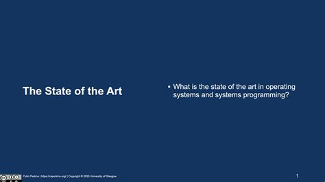 Colin Perkins Teaching 2021 2022 Advanced Systems Programming H Lecture 2 Systems