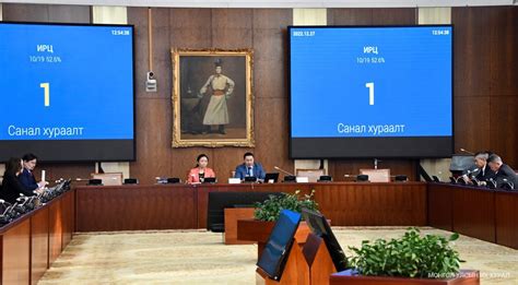 Төрийн байгуулалтын байнгын хороо Ерөнхий төлөвлөгөө батлах тухай Байнгын хорооны тогтоолыг баталлаа