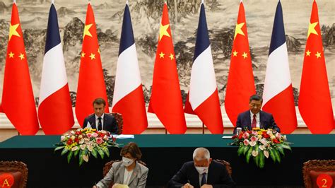 Macron Says Counting On Xi To Bring Russia To Its Senses Over Ukraine