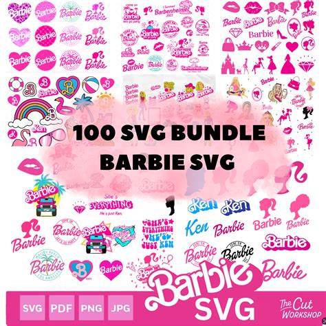 Barbie Svg Barbie Png Barbie Logo Barbie Clipart Barbie Inspire