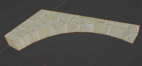 What Is The Best Way To UV Unwrap A Brick Texture On A Circular Shape With The Bricks Aligned