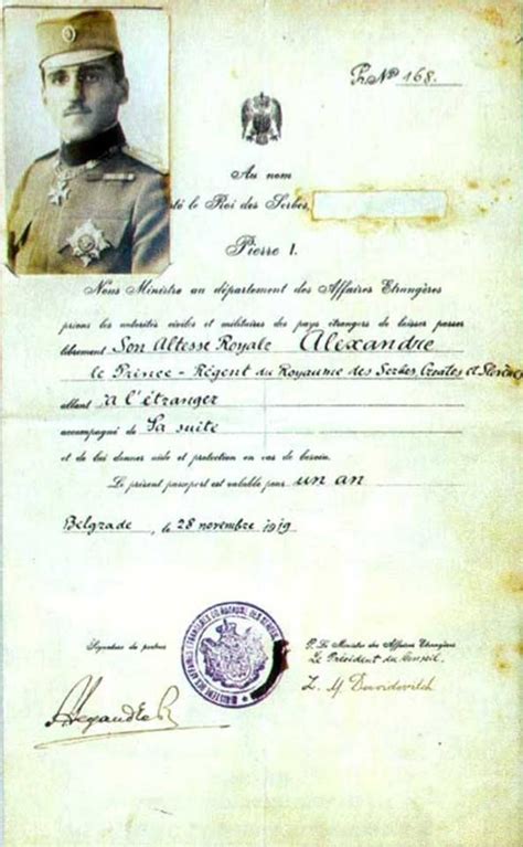 On 9th Of October 1934 His Majesty King Alexander I Of Yugoslavia Was