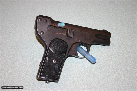 Charles Clement Model 1903 25 Acp 2nd Type Pistol Very Rare European