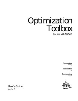 Examples Of Using Fmincon In Matlab