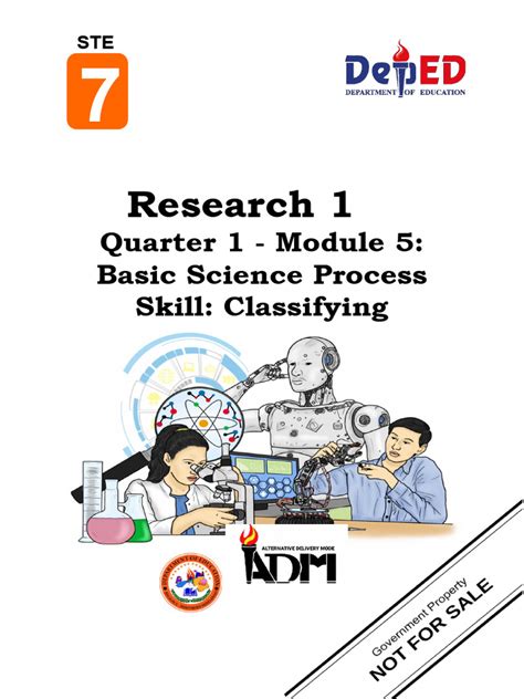 ste research1q1 mod5 classifying pdf taxonomy biology learning