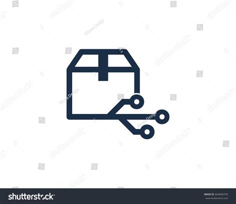 Tech Box Icon Logo Design Element Stock Vector Royalty Free 660840739 Shutterstock