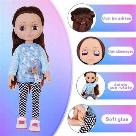 New 14 Inch White Mini Reborn Baby Doll Lifelike Infant Doll With
