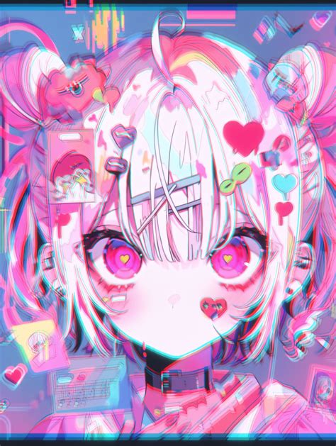 Character Art Neon Cutecore Artofit