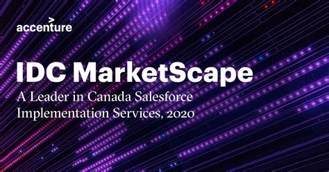 Jessica P On Linkedin Idc Marketscape Salesforce Implementation Services Leader Canada
