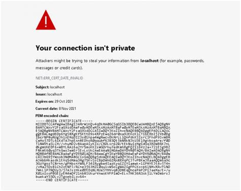 Neterrcertdateinvalid Joe Blogs