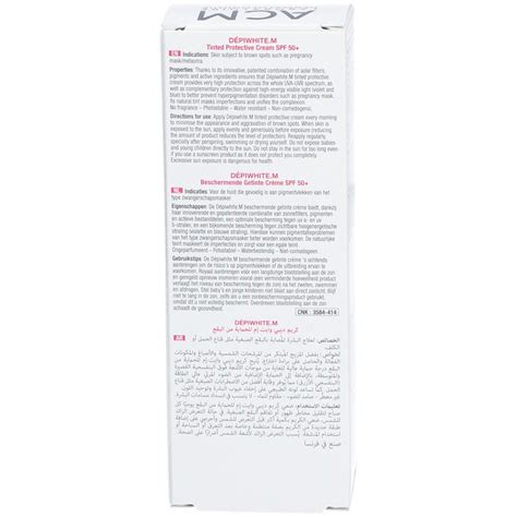 Acm Depiwhite M Spf 50 Goud Getint 40 Ml Farmaline