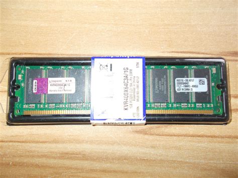Kingston KVR400X64C3A/1G (1GB, PC3200 (DDR-400), DDR SDRAM, 400 MHz ...