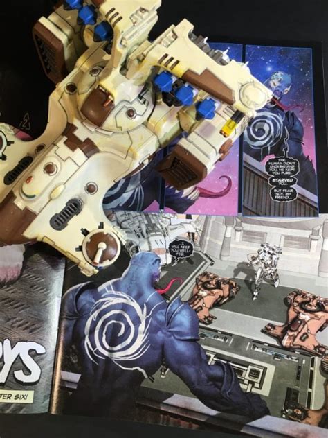 Venom Battles With The Tau Bell Of Lost Souls