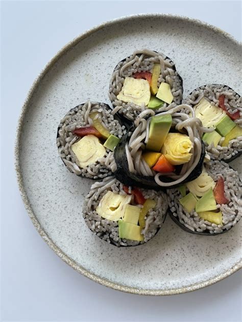 다이어트 할땐 메밀김밥 만들기 밥없는 김밥