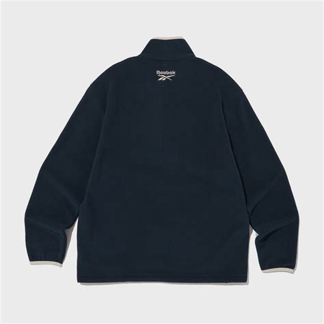 플리스 하프 집업 네이비 감도 깊은 취향 셀렉트샵 29cm