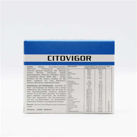 Citozeatec Citovigor - 24 Sticks