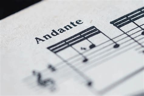 What Does Andante Mean In Music Definition And Examples
