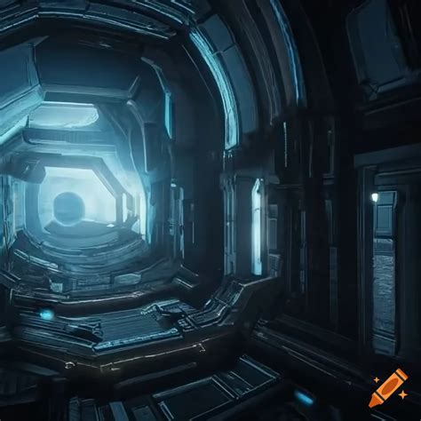 Orbital Ruin In A Futuristic Sci Fi Setting On Craiyon